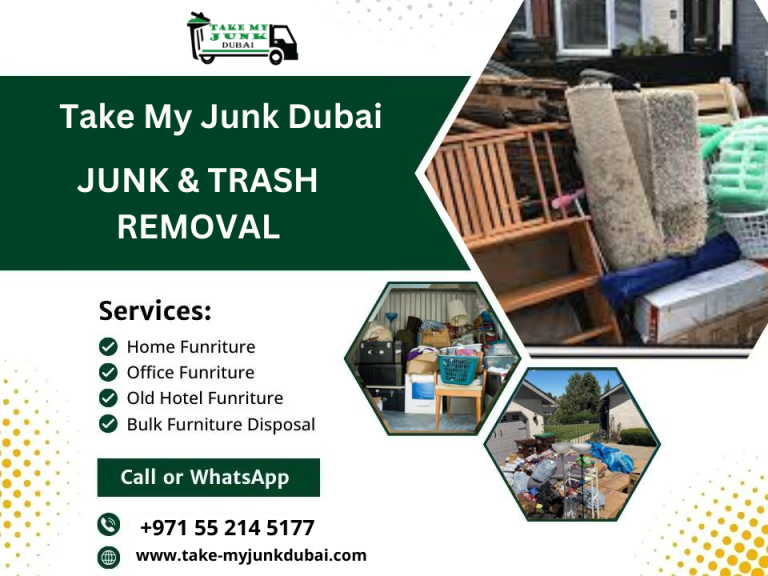 Junk, Rubbish, Waste & Trash Removal Dubai | Take My Junk UAE